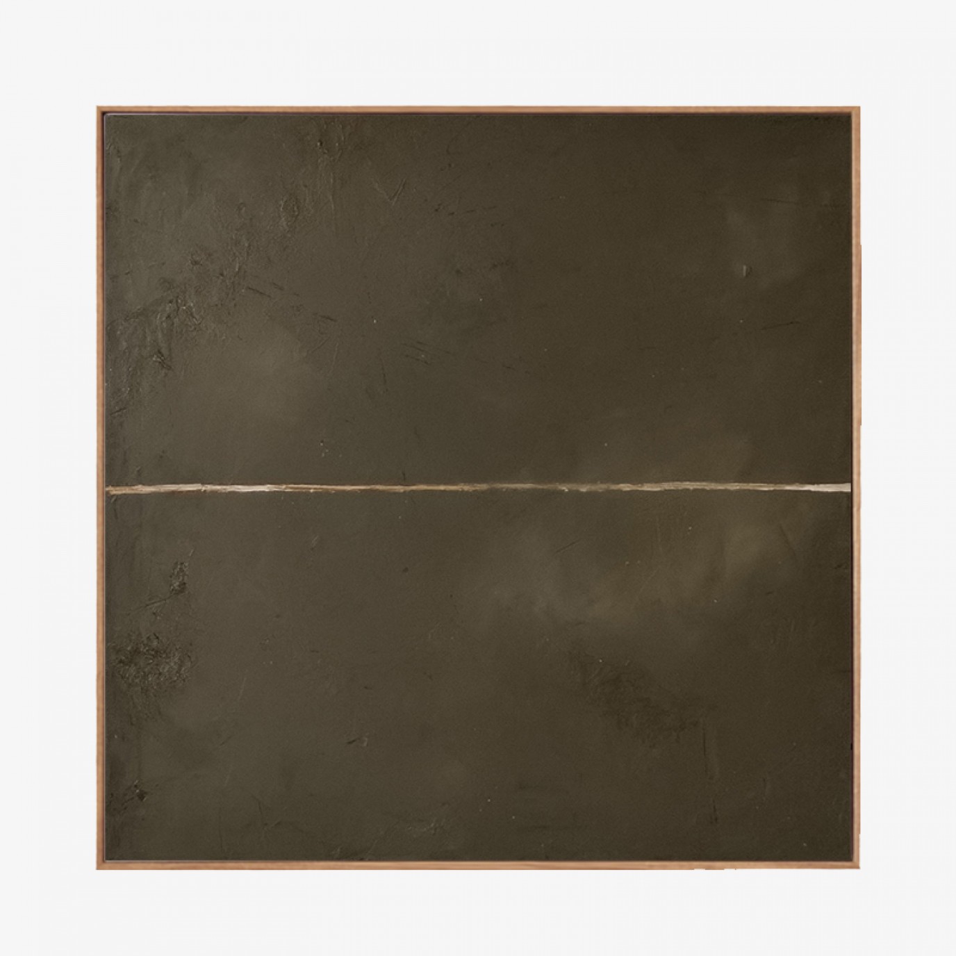 Dark Green Abstract Oil Painting丨MarbleWish