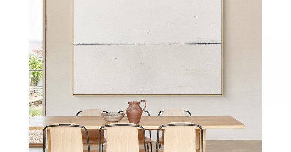 Minimalist Textured Wall Art: Simple Elegance for Any Room