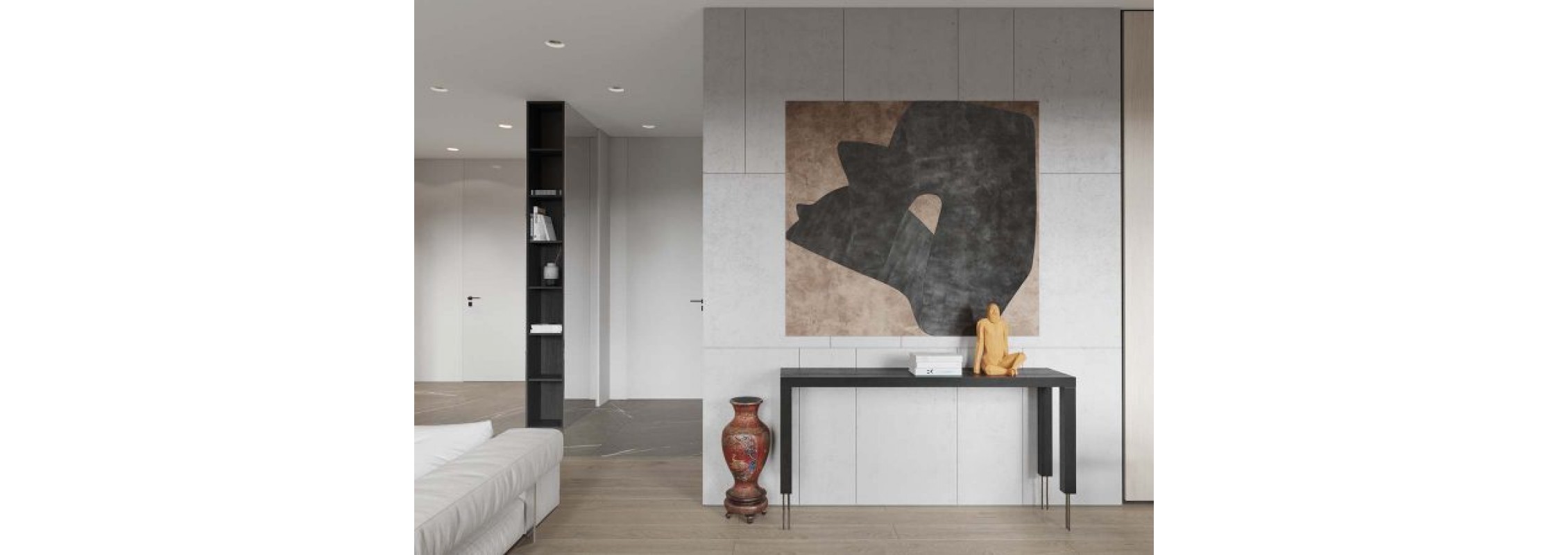 Simple and simple decoration design of 250 square meters ...