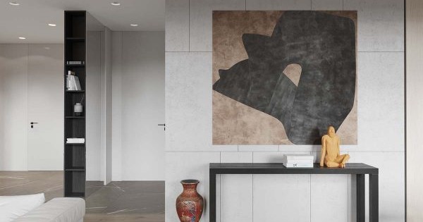 Simple and simple decoration design of 250 square meters ...