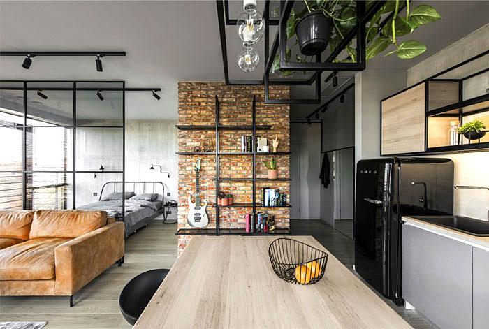 14 Modern and stylish small apartment design