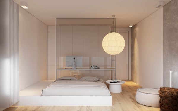 Design of small apartment with compact layout