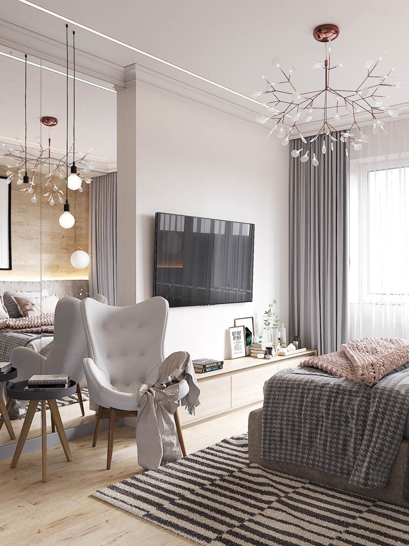 Calm and soft tones exude elegant and refined Nordic style ...