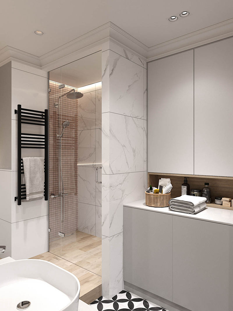 Calm and soft tones exude elegant and refined Nordic style ...