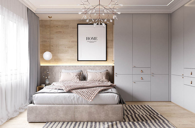 Calm and soft tones exude elegant and refined Nordic style ...