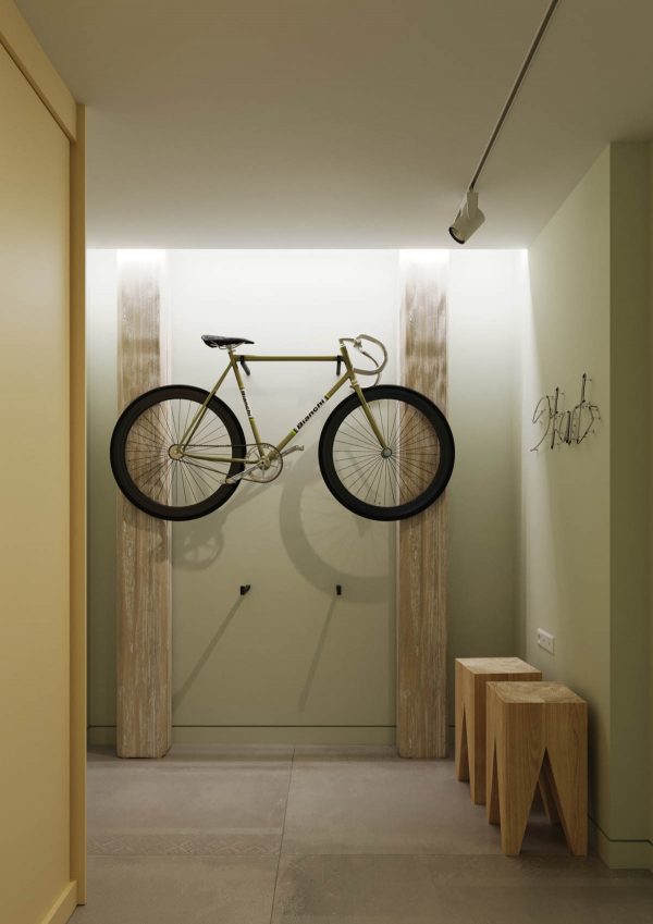 Home decoration design with soft colors