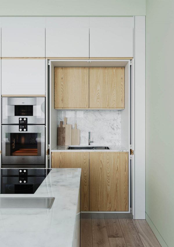 Home decoration design with soft colors